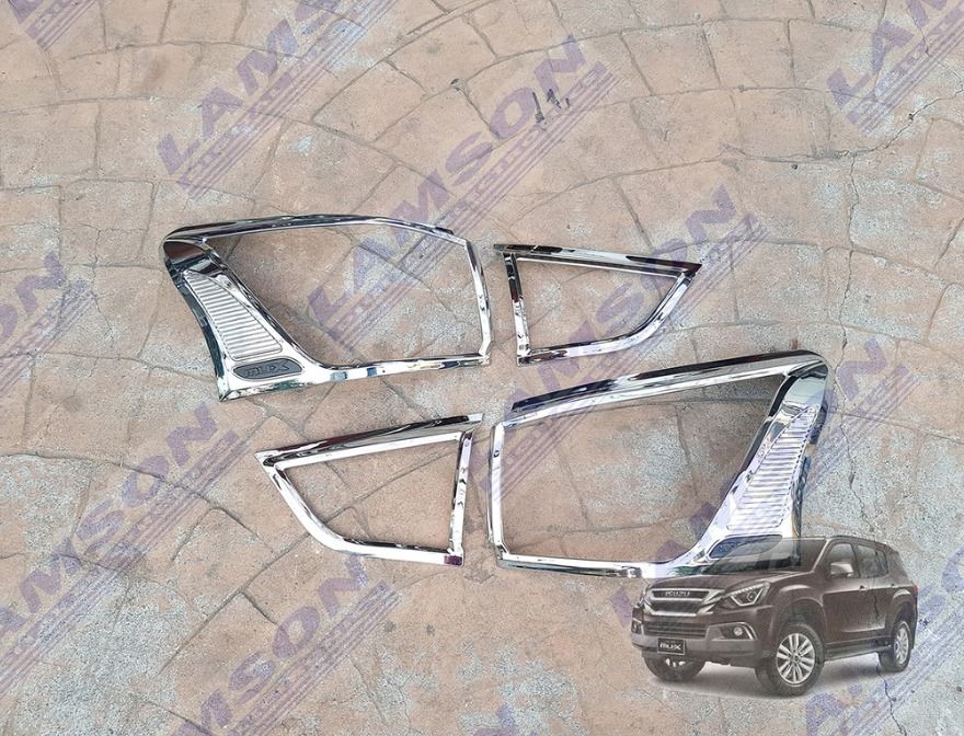 Isuzu MU-X MUX 2018 - 2021 Taillight Cover Chrome, Car Parts ...