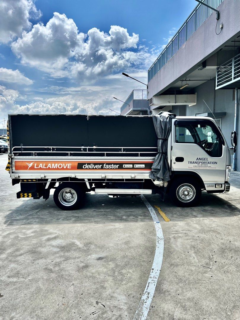 Isuzu NHR85A Tipper, Cars, Commercial Vehicles, Used on Carousell