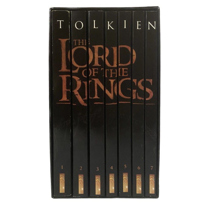 J. R. R. Tolkien - The Lord of the Rings (LOTR) Book Set, Hobbies ...