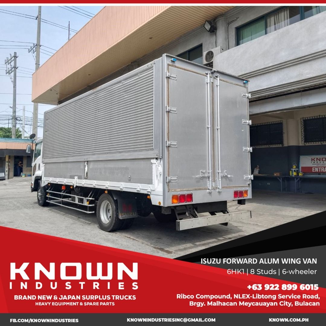 JAPAN SURPLUS ISUZU FORWARD ALUMINUM WING VAN N-SERIES, Special ...