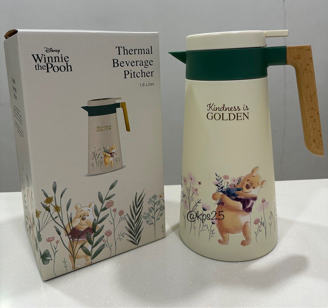 Jaya Grocer x Winnie the Pooh Thermal Beverage Pitcher 1.8 Litre ...