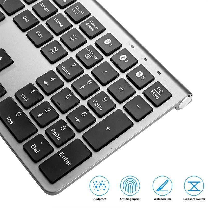 Jelly Comb Wireless Bluetooth keyboard for Tablet/Laptop/Smartphone ...