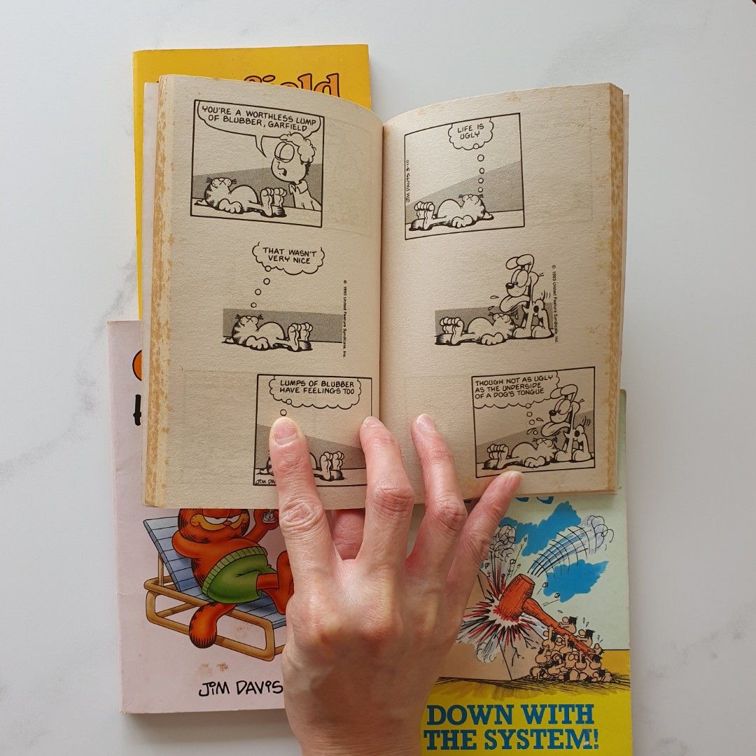 Jim Davis Garfield & Geoff Watson King Tutt Down With The System | 90s ...