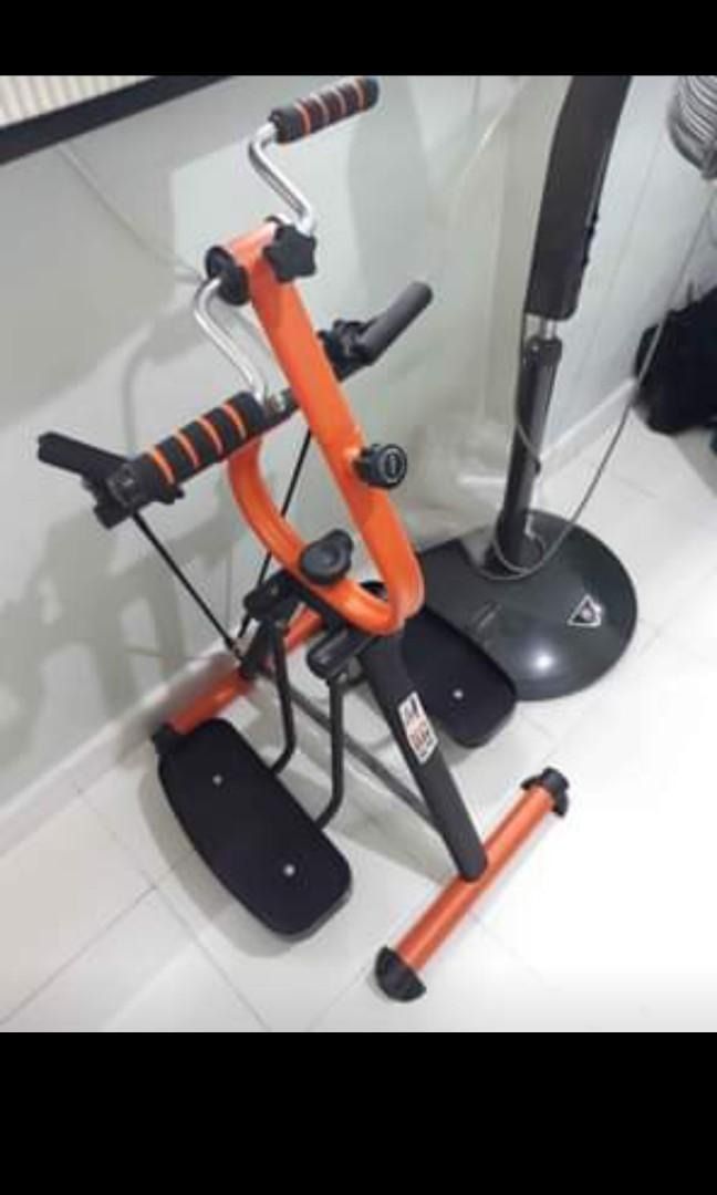 JML Master Gym Elderly Exercise Machine|Mini Air Walker Swing Exercise ...