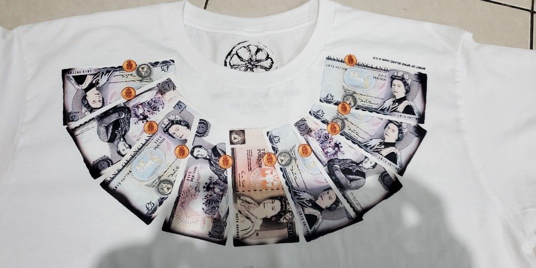 Kaos Ian brown stone roses money tshirt, Fesyen Pria, Pakaian , Atasan ...