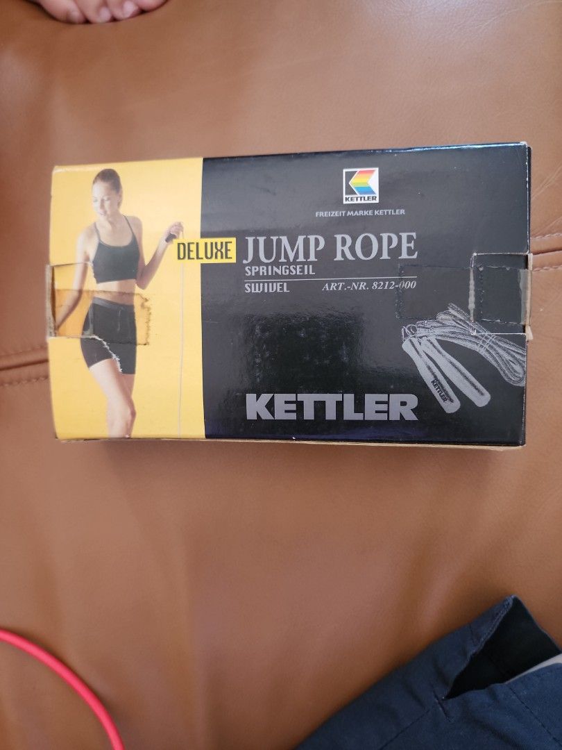 Kettler jump rope, Sports Equipment, Exercise & Fitness, Toning ...