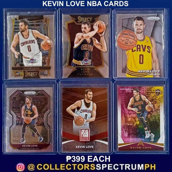 Kevin Love NBA Cards in Toploader, Hobbies & Toys, Toys & Games on ...