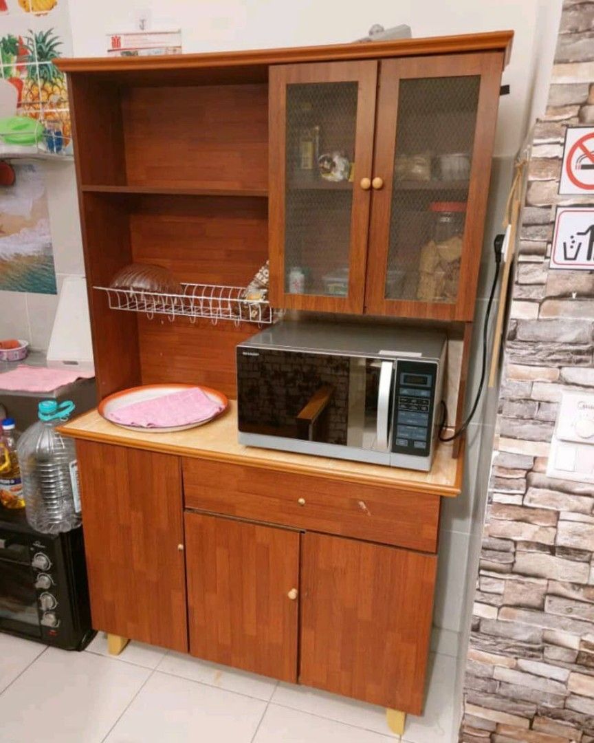 Kitchen Kabinet Kayu, Furniture & Home Living, Furniture, Other Home ...