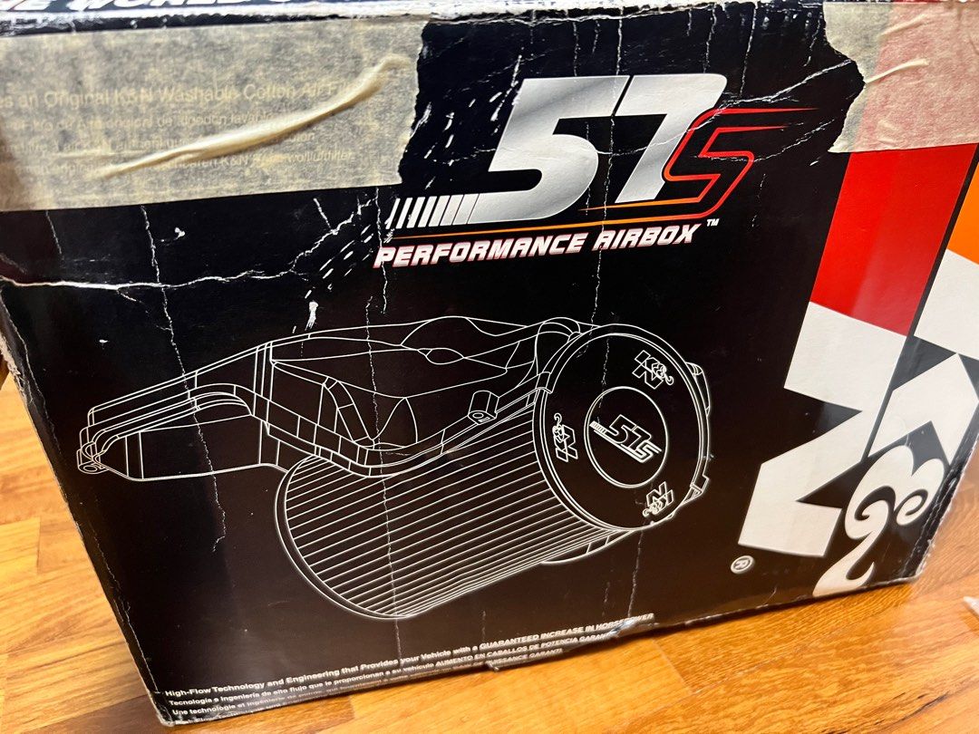 K&N 57S Performance Air Box - Volkswagen VW Audi 1.4 tsi single charge ...