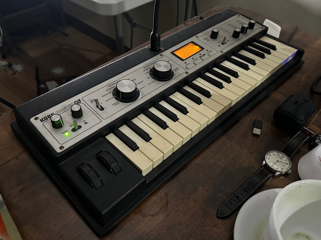 Korg MicroKorg XL Vintage Digital Synthesizer/ Vocoder, Hobbies & Toys ...