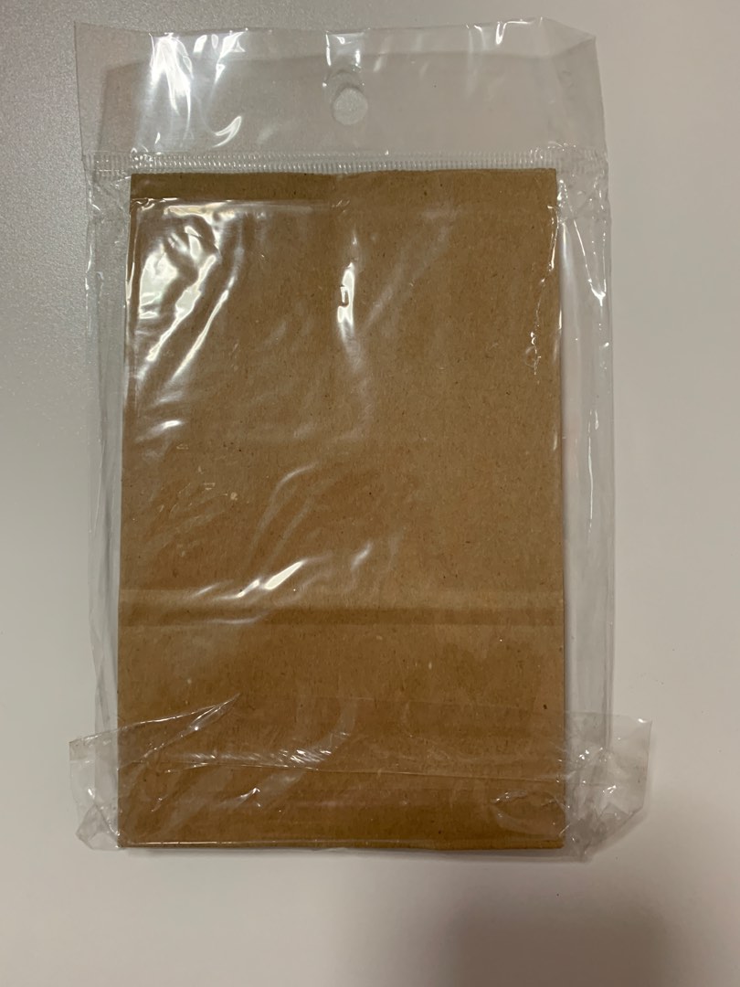 Daiso Kraft Paper Gift Bag (6 Pieces), Hobbies & Toys, Stationery ...
