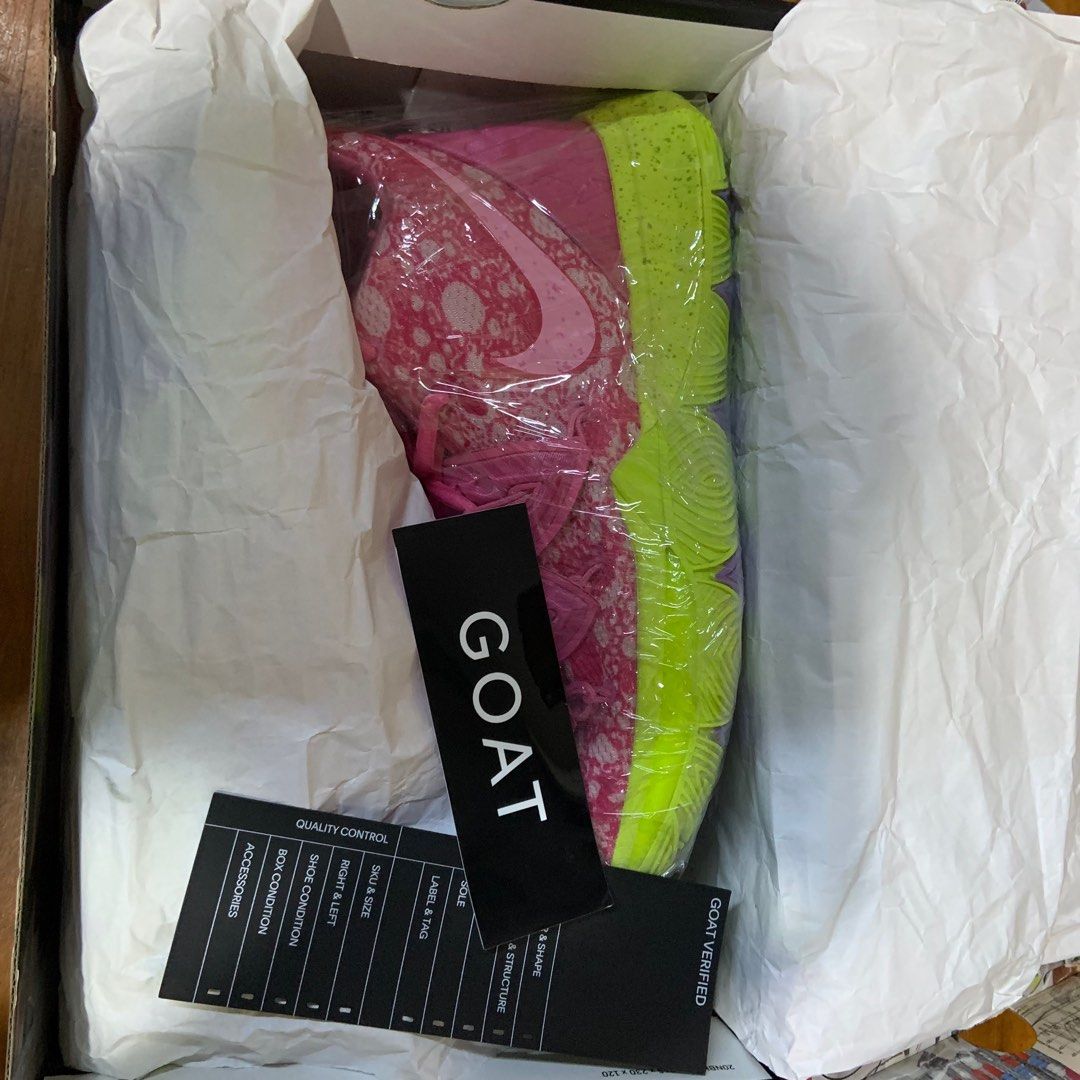 Kyrie 5 Patrick Star (SpongeBob pack) Tags nike zoom freak lamelo kyrie ...