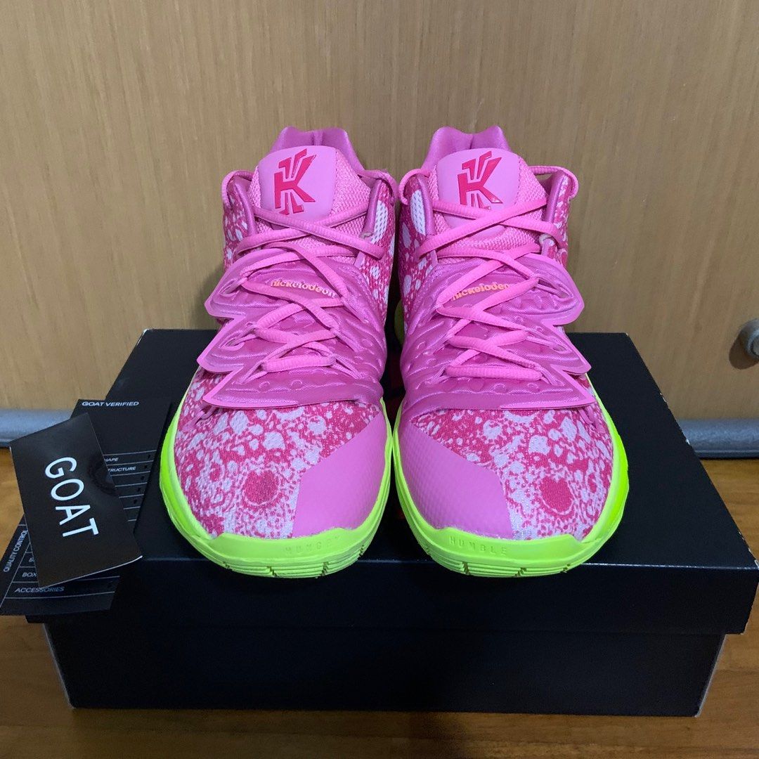 Kyrie 5 Patrick Star (SpongeBob pack) Tags nike zoom freak lamelo kyrie ...