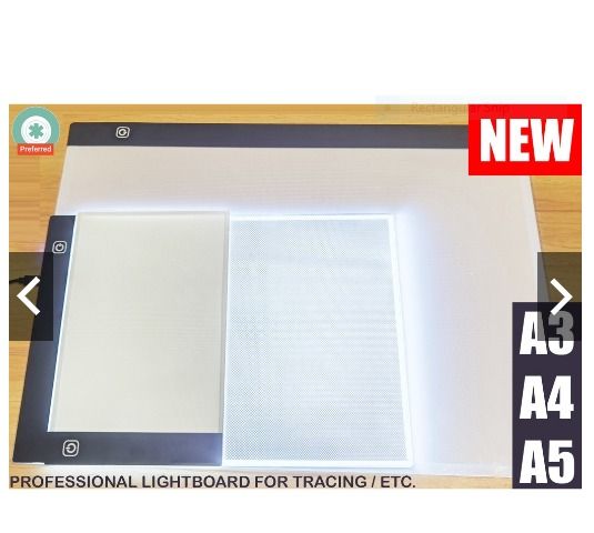 LED Light Pad A3 A4 A5, Light Drawing Table, A4 LED Drawing Pad ...