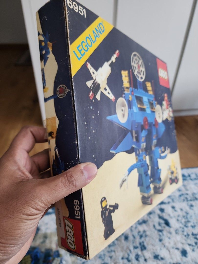 LEGO Classic Space 1984 Vintage 6951 Robot Command Centre with Box ...