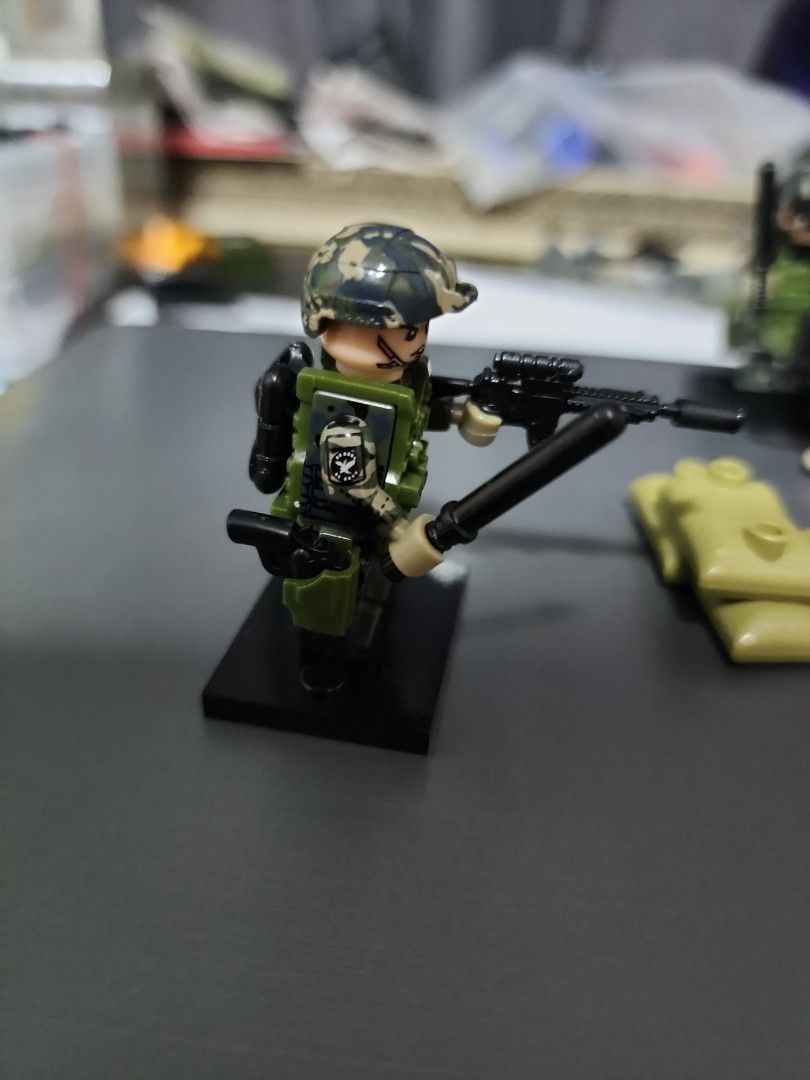 Lego compatible us airborne special forces heavy weapons detachment ...