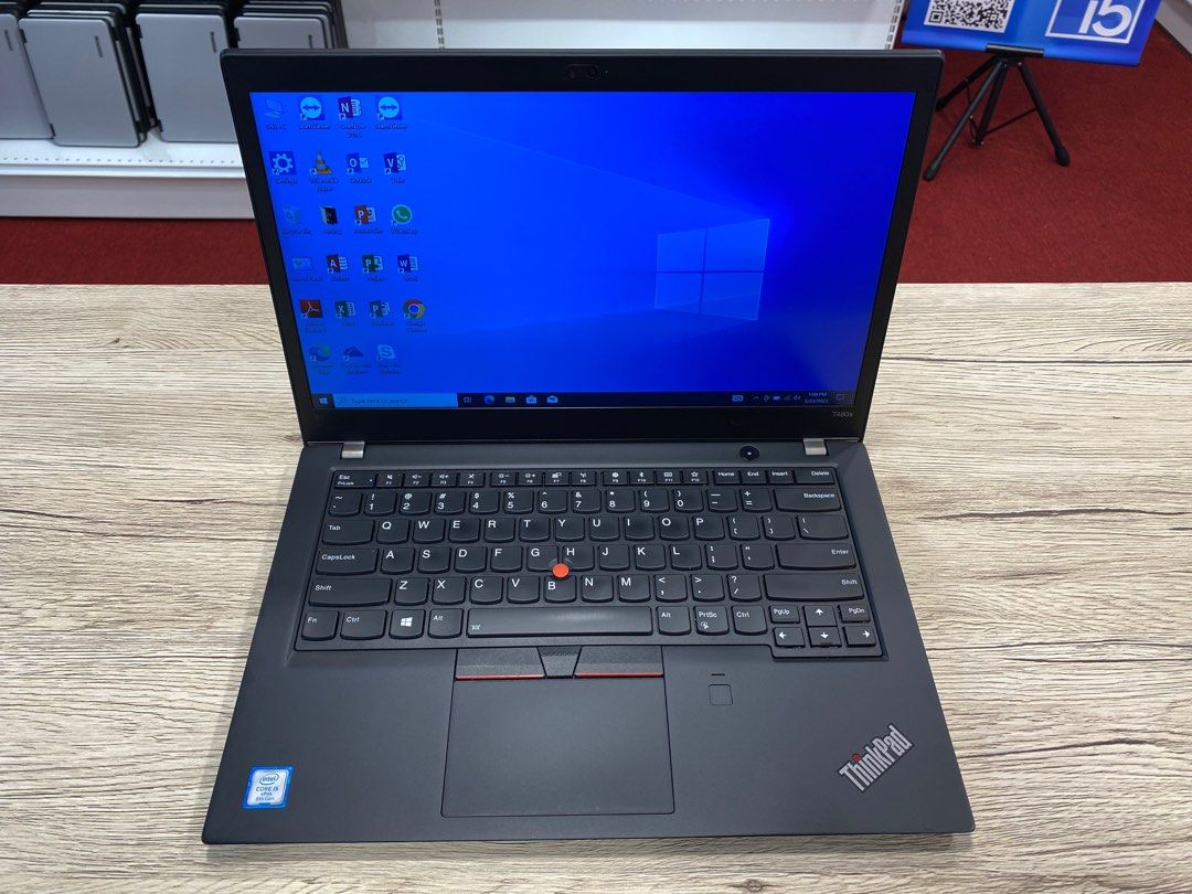 Lenovo Thinkpad T480s i5 8th Gen Laptop 8GB RAM 256GB SSD M.2 NVMe 14 ...