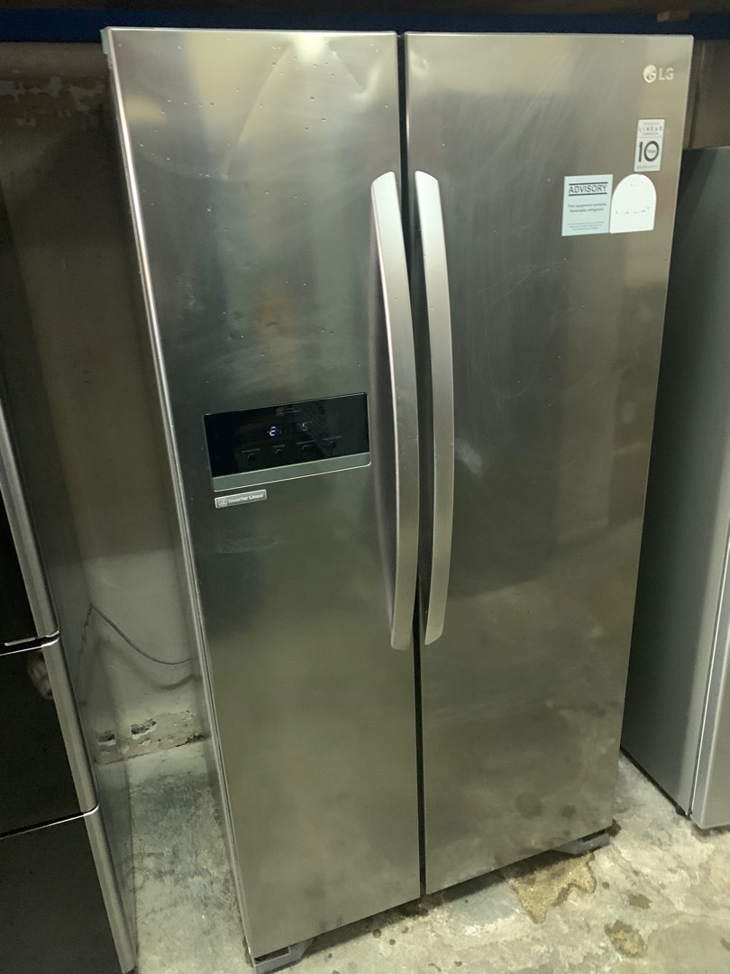 LG 3Ticks Linear Inverter Side by Side Fridge, 528L, TV & Home ...