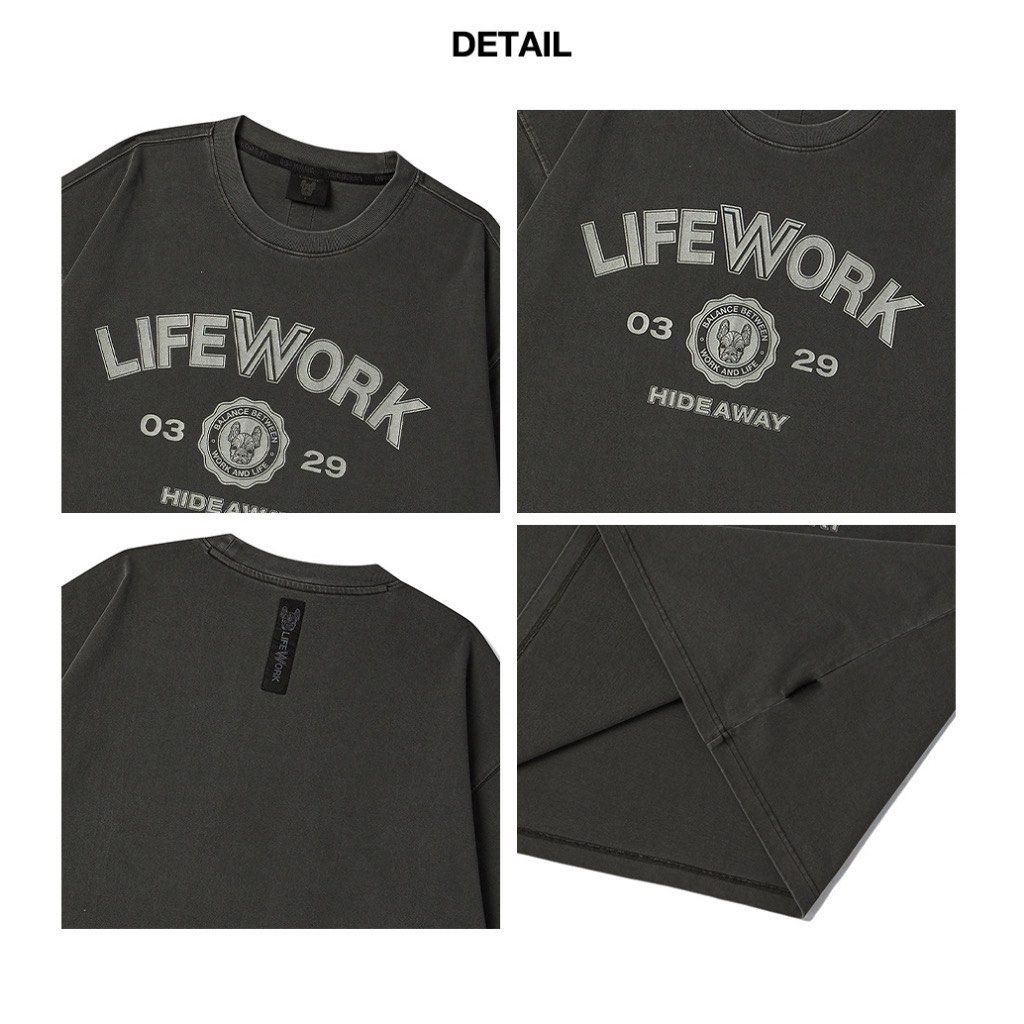 [LIFEWORK] Varsity T-Shirt 2023, Men's Fashion, Tops & Sets, Tshirts ...