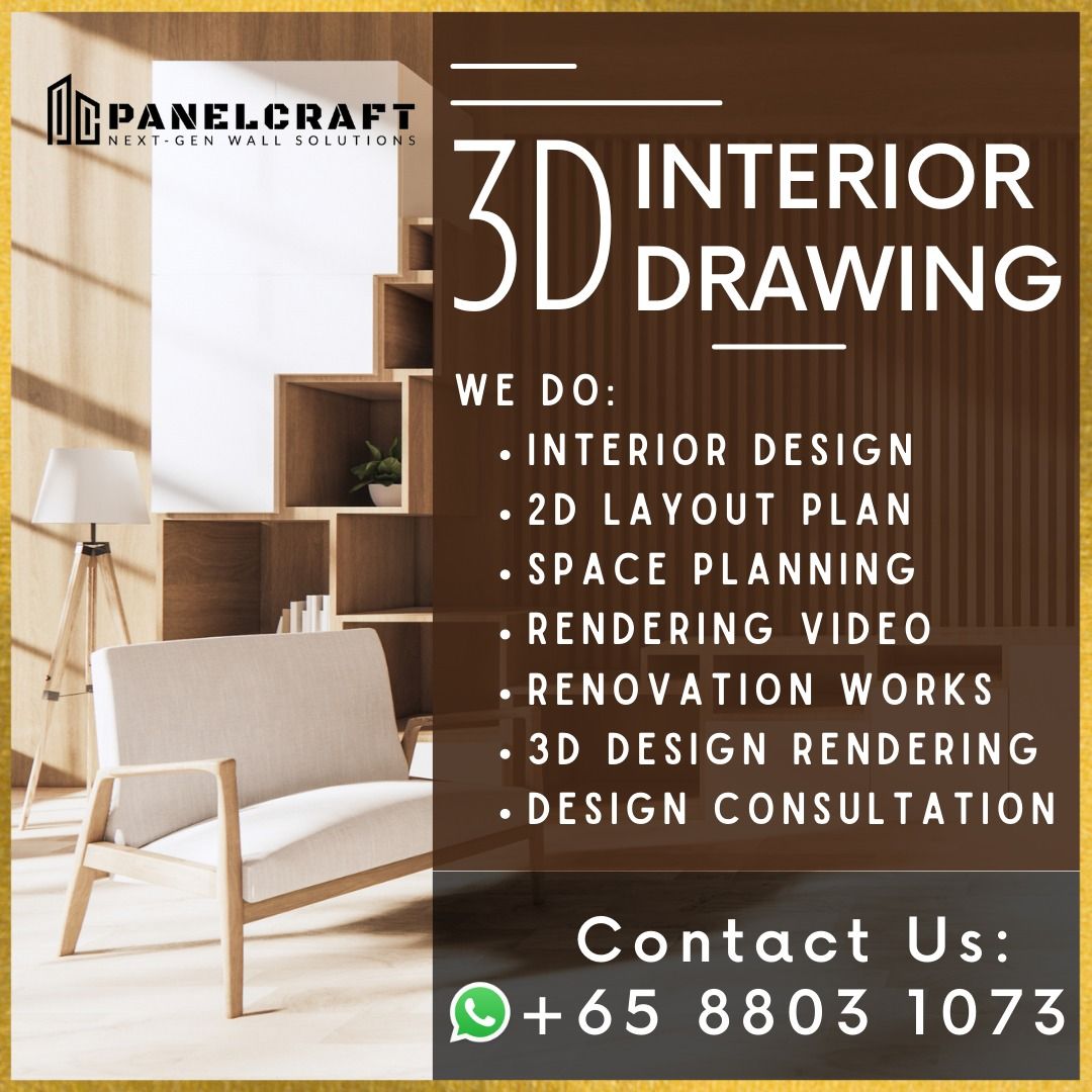 Local Interior Designer | Direct Interior Design | 3D Render | 2D ...