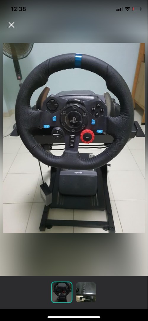 Logitech g29 wheel with stand, Video Gaming, Gaming Accessories ...