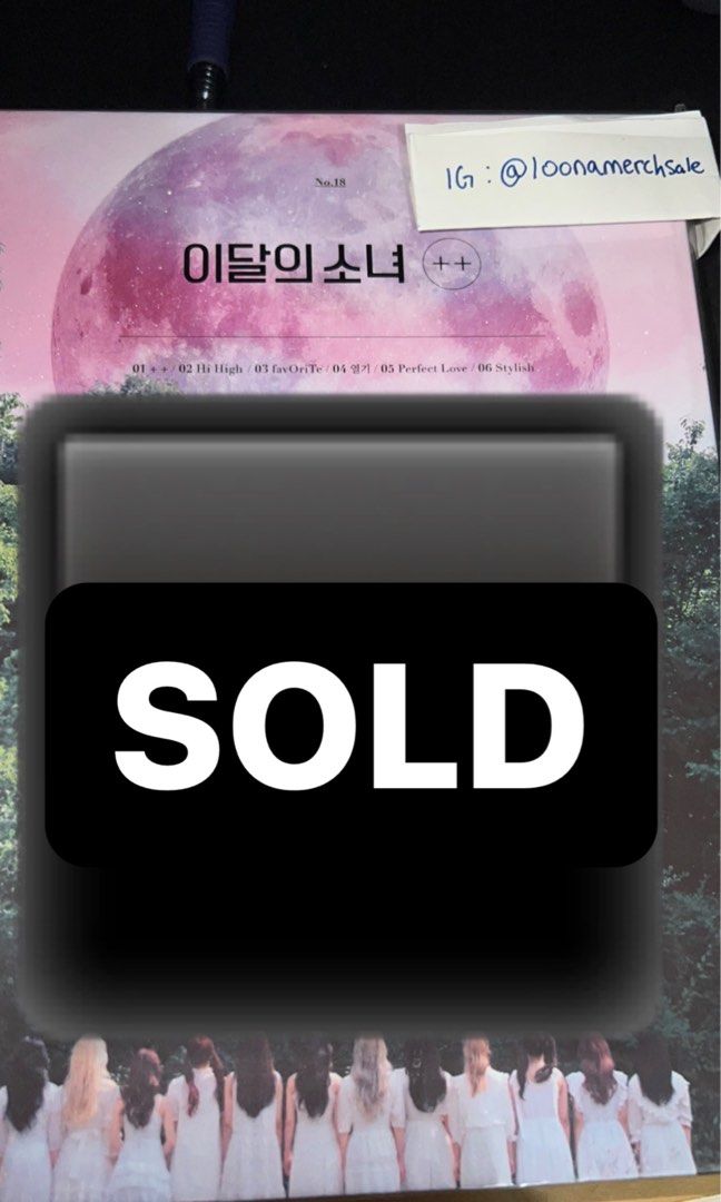 LOONA SOLO ALBUMS (First & Reprints), Hobbies & Toys, Memorabilia ...