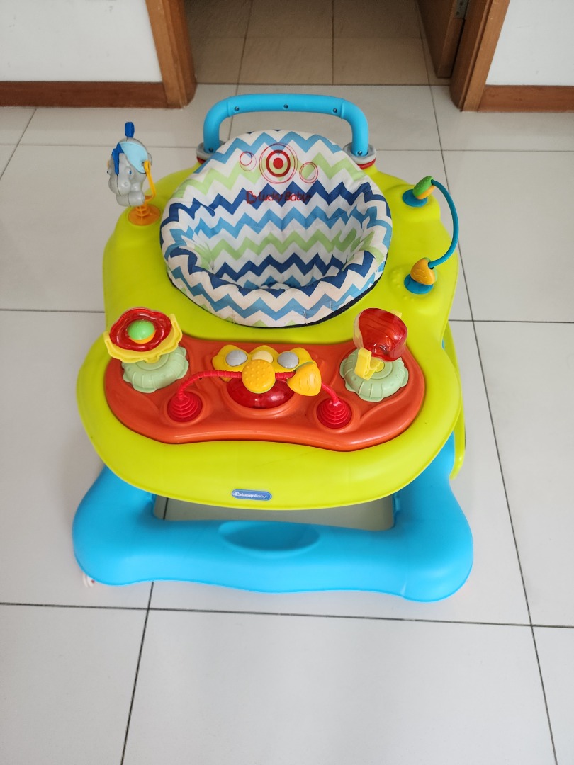 Lucky Baby walker, good condition, move out sale, Babies & Kids, Infant ...