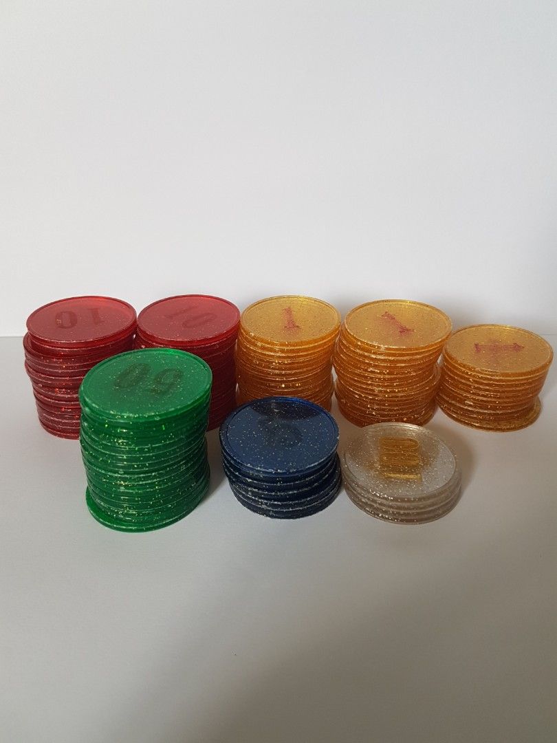 Mahjong Chips, Hobbies & Toys, Toys & Games on Carousell
