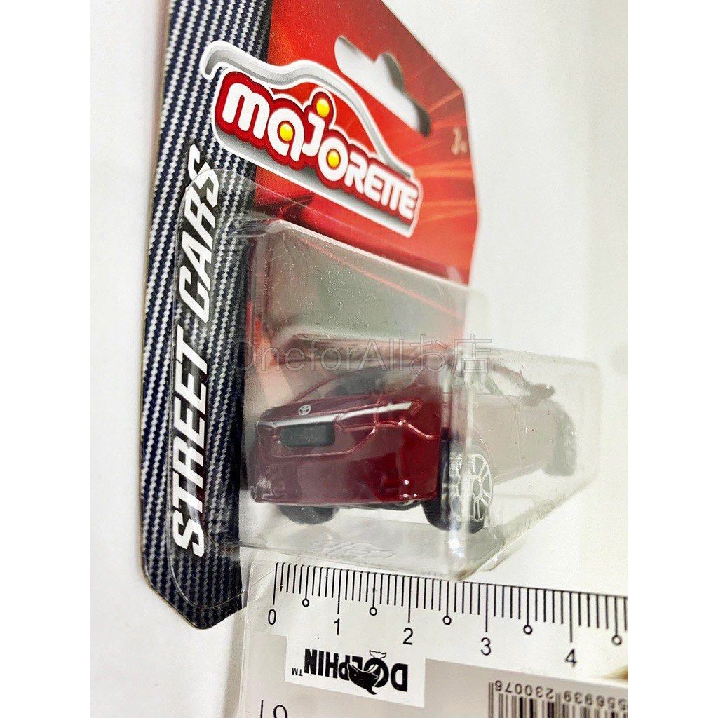 Majorette TOYOTA COROLLA ALTIS Burgundy Red Teal Blue 1/61 1/64 Diecast ...