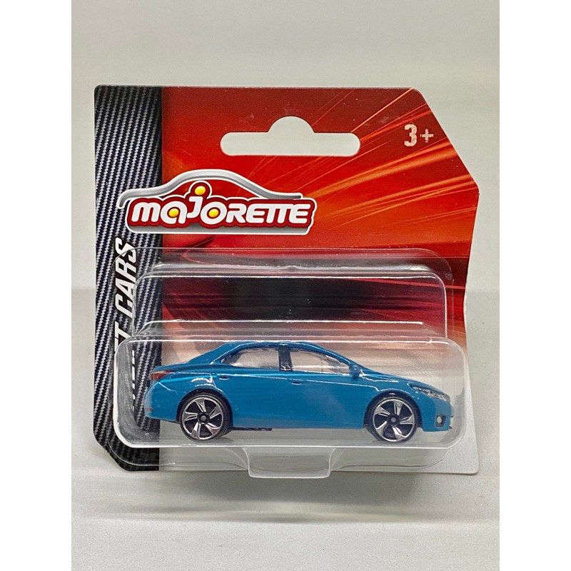 Majorette TOYOTA COROLLA ALTIS Burgundy Red Teal Blue 1/61 1/64 Diecast ...