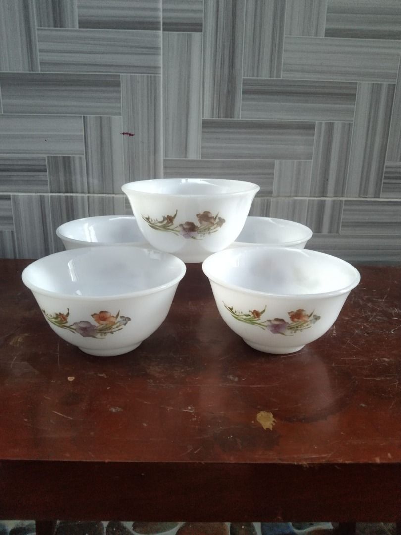 Mangkuk Kecil Keramik Bunga Kuno Jadul Antik on Carousell