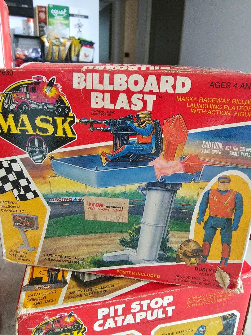 M.A.S.K Billboard blast Kenner, Hobbies & Toys, Toys & Games on Carousell