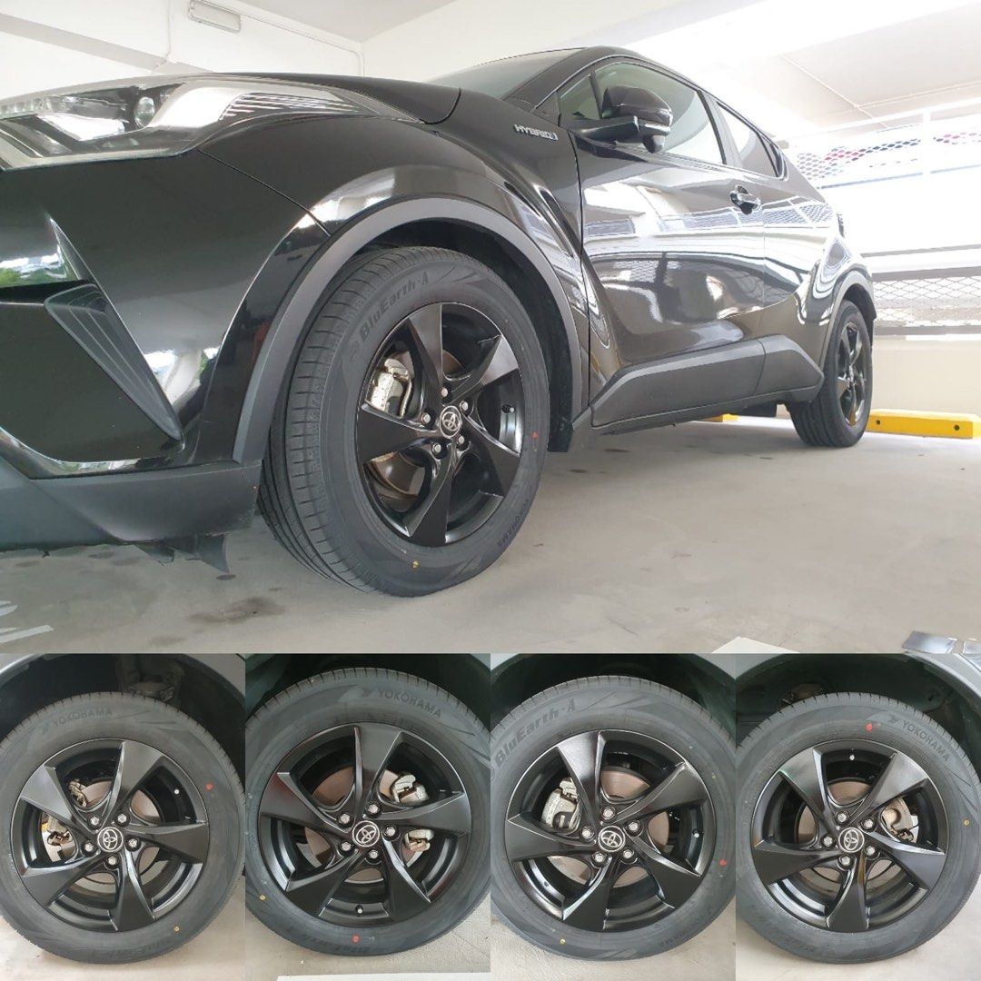 MATTE BLACK RIMS SPRAY!, Car Accessories, Car Workshops & Services on ...