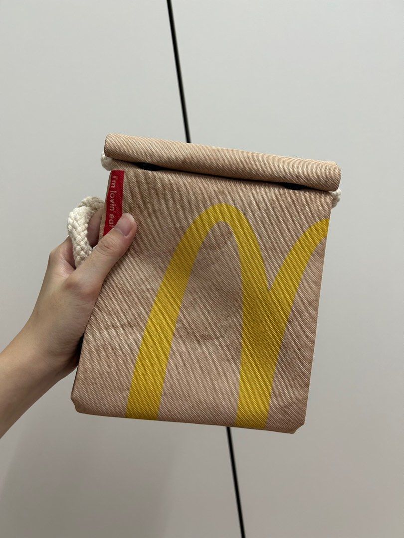 MCDONALD PAPER BAG SLING BAG, Women's Fashion, Bags & Wallets, Cross ...