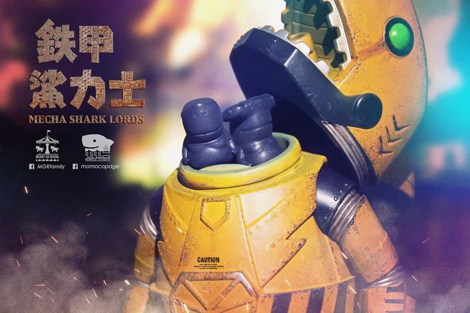 Mecha Shark lords, Hobbies & Toys, Memorabilia & Collectibles, Vintage ...
