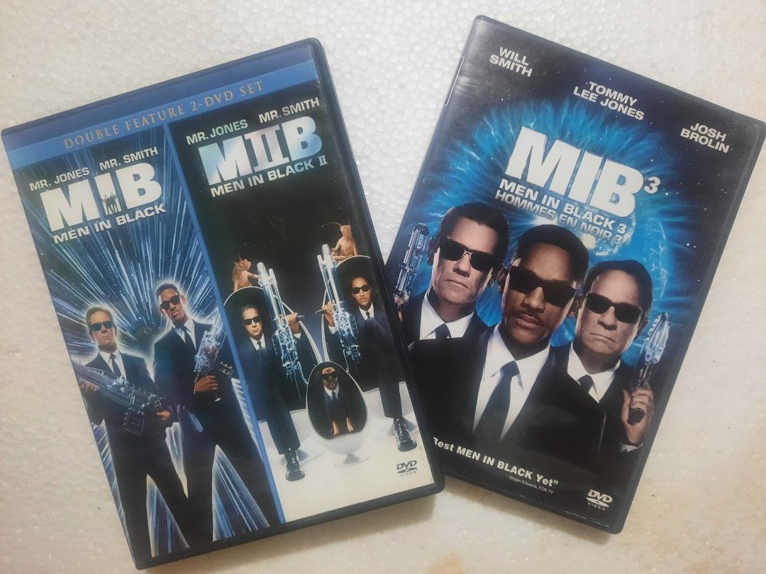 MEN IN BLACK TRILOGY [DVD], Hobbies & Toys, Music & Media, CDs & DVDs on Carousell