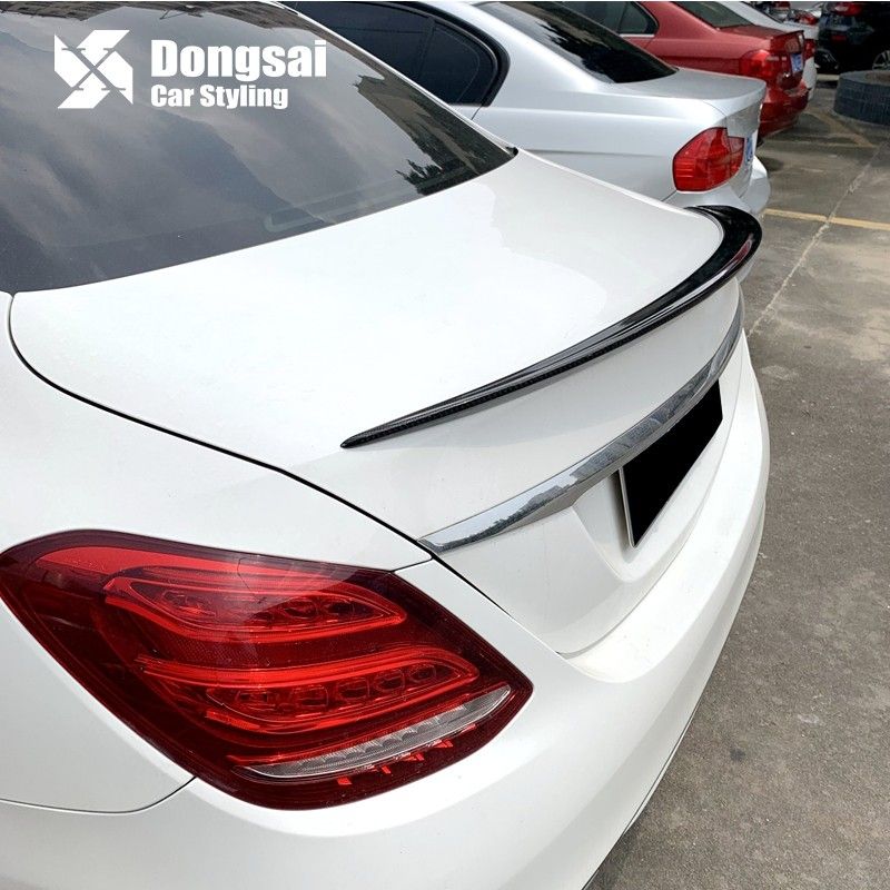 Mercedes C Class W205 C180 C200 GT Front Grille Boot Spoiler Lip AMG ...
