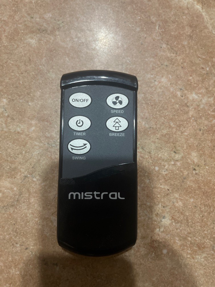 Mistral stand fan remote only, Furniture & Home Living, Lighting & Fans ...