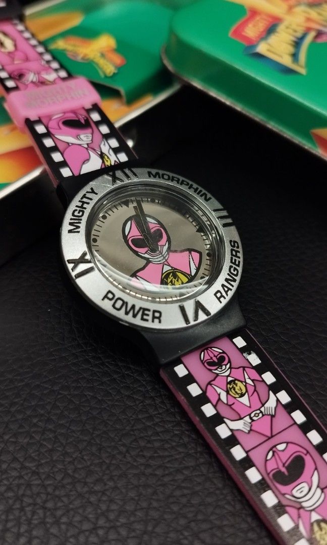 MMPR Watch (Pink Ranger), Men's Fashion, Watches & Accessories, Watches ...