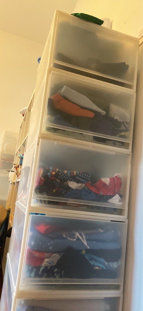 MUJI stacking boxes - have 10sgd per box - Used, Furniture & Home ...