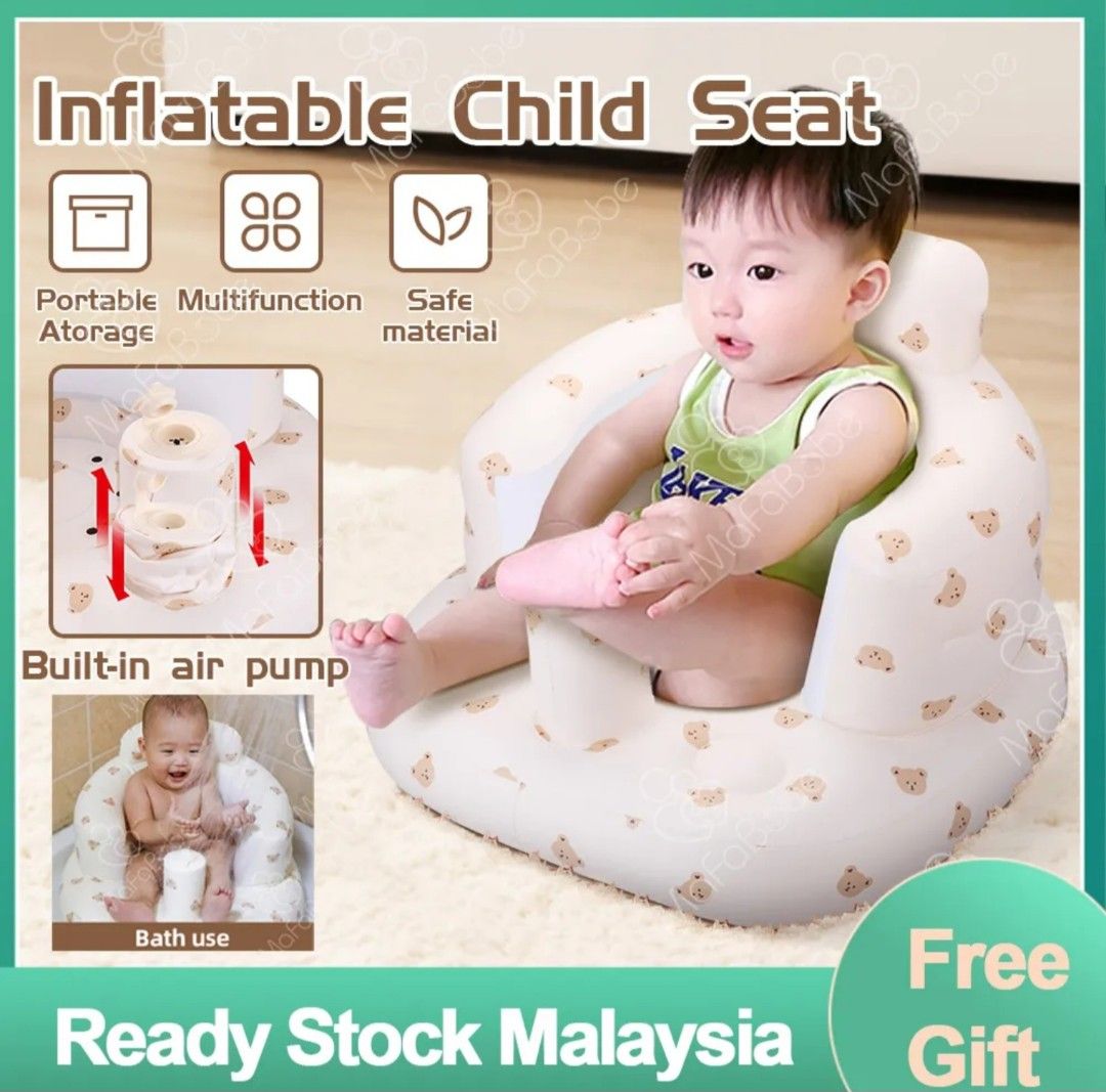 Multifunctional Baby Inflatable Chair/Sofa, Babies & Kids, Baby Nursery ...