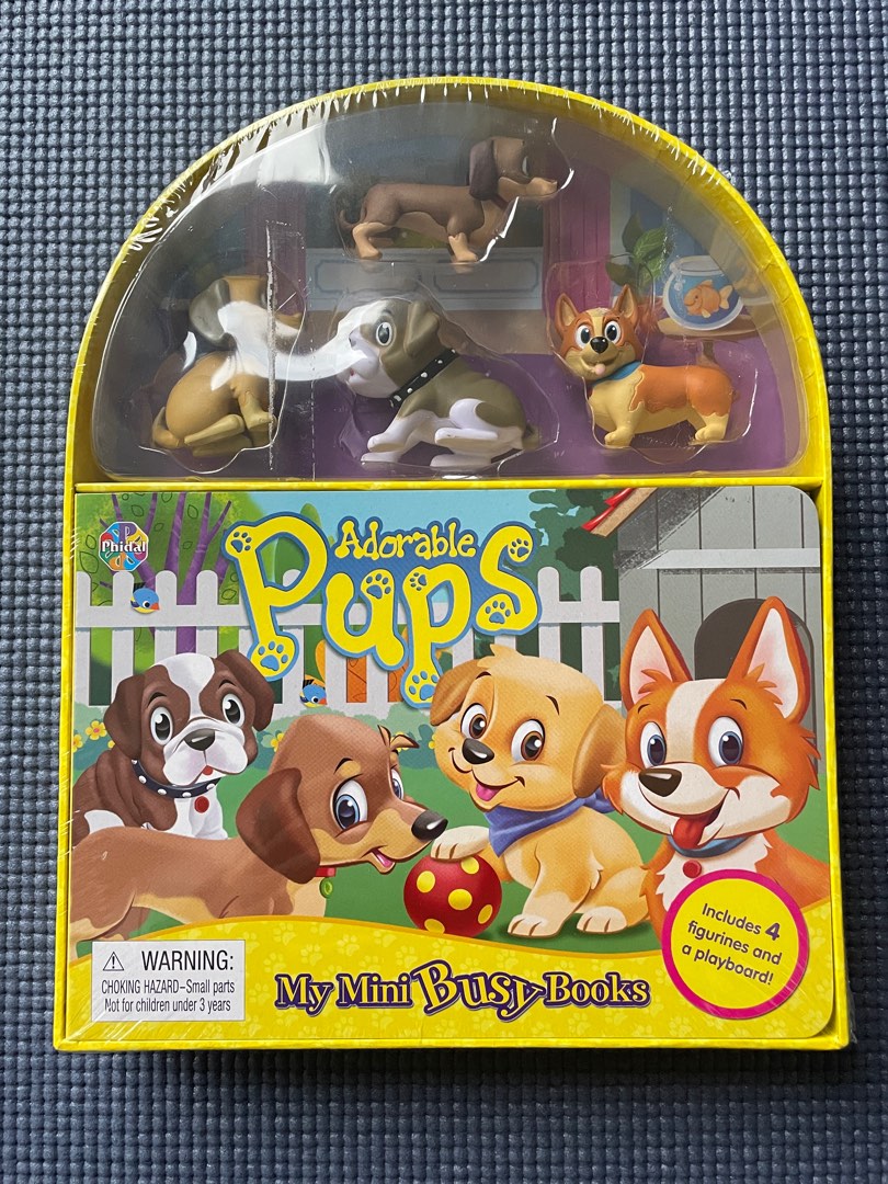 My Mini Busy Book - Adorable Puppies, Hobbies & Toys, Toys & Games on ...