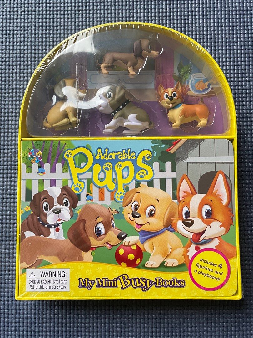 My Mini Busy Book - Adorable Puppies, Hobbies & Toys, Toys & Games on ...