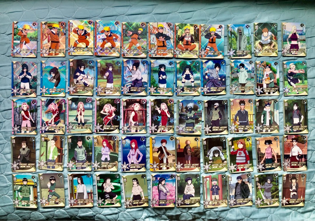 Naruto Cards on Carousell