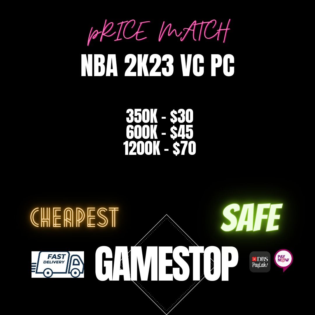 NBA 2K23 VC [STEAM GAMES], Video Gaming, Video Games, Others on Carousell