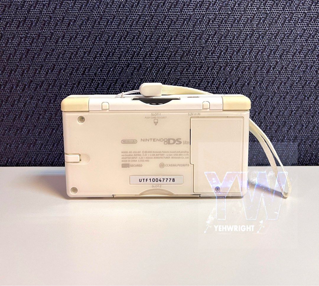 [NDS] Nintendo DS Lite White Color System - HK VERSION (港版), 電子遊戲 ...