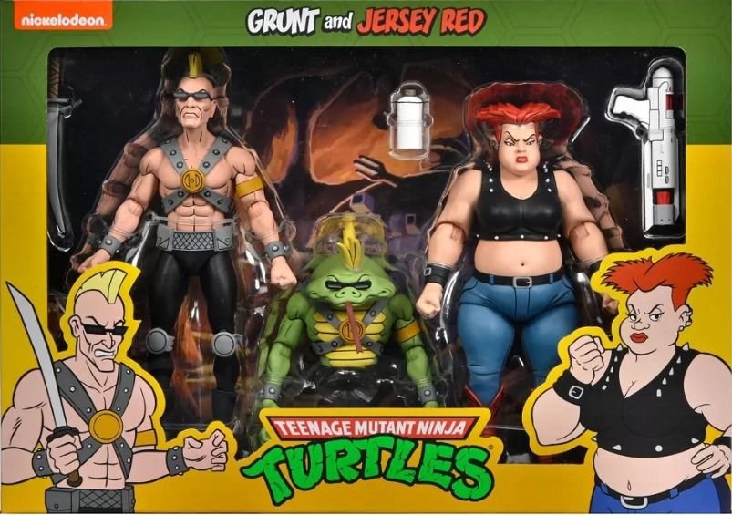 NECA Official TMNT Jersey Red & Grunt, Hobbies & Toys, Toys & Games on ...