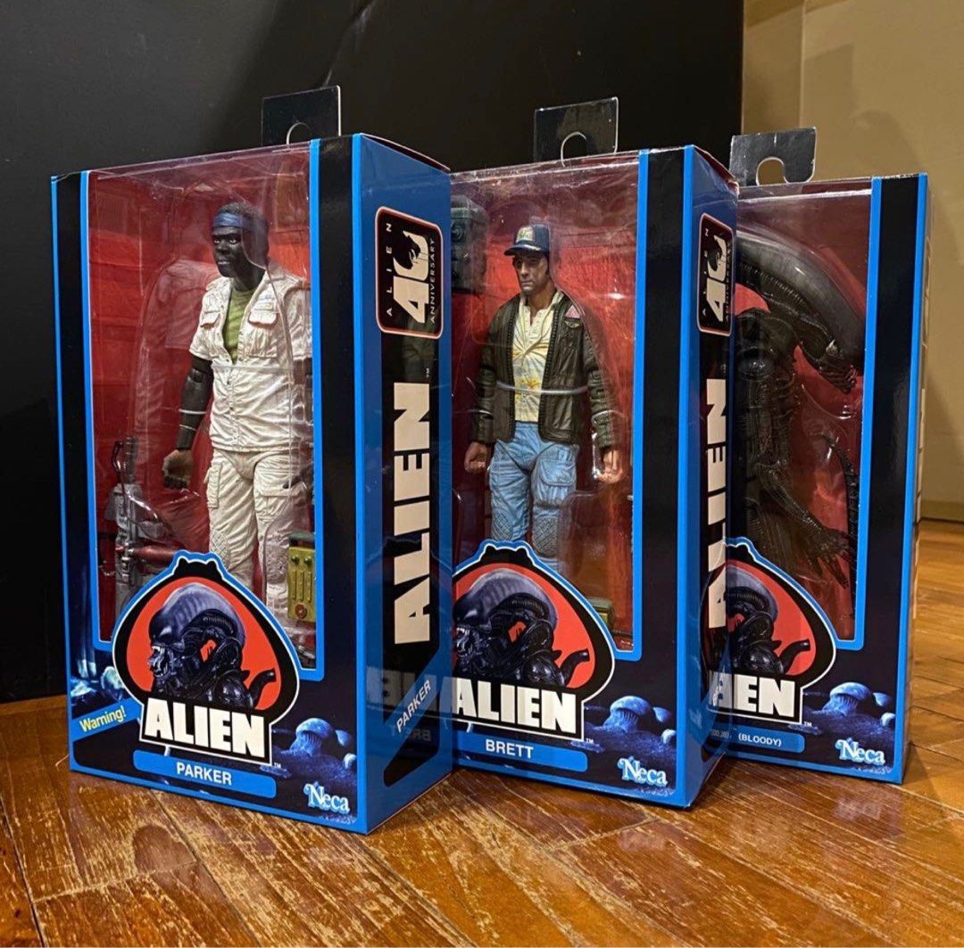 NECA rare alien anniversary collectibles set of 3, Hobbies & Toys, Toys ...
