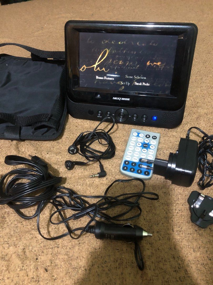 Nextbase portable dvd player complete set on Carousell