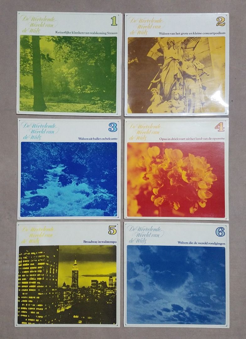 NOS - 1971 De Wervelende Wereld Van De Wals Vinyl Records 1 - 6 Made In ...